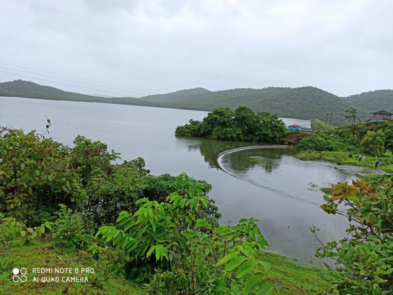 Chapolim dam overflows as rains continue to pound Canacona ...