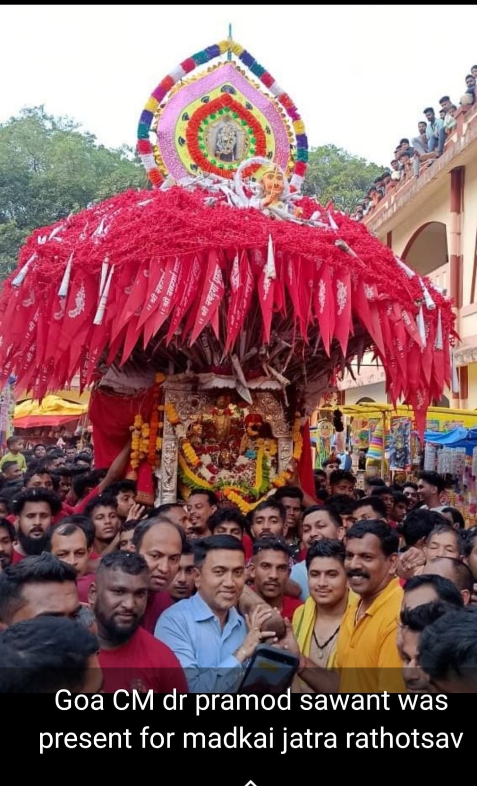 Despite controversies, Madkai zatra draws a huge crowd - Goemkarponn ...