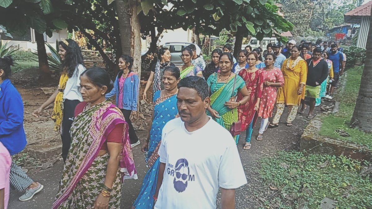 Covering 130 km distance on legs, these devotees reach Old Goa feast ...
