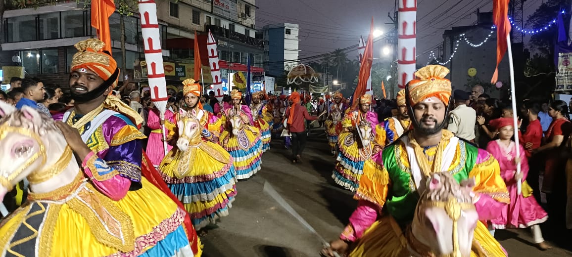 Despite the deadline, Shigmo Parade went usual till late at night at ...