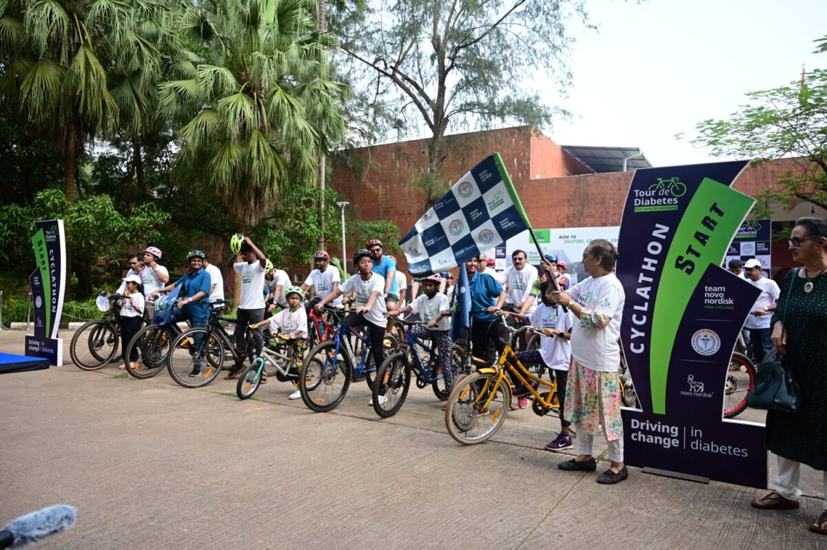 Government of Goa and Novo Nordisk India flag-off ‘Tour De Diabetes’ to ...