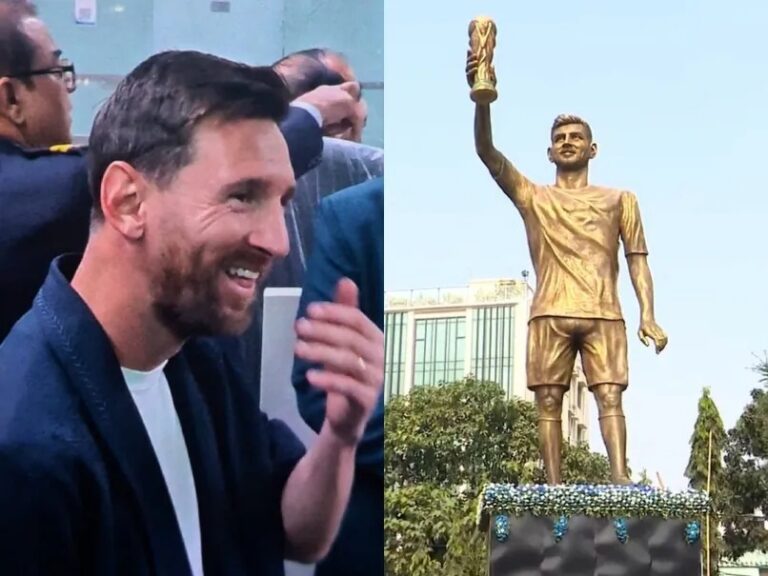 Kolkata Welcomes Messi After 14 Years With Grand Statue Unveiling ...
