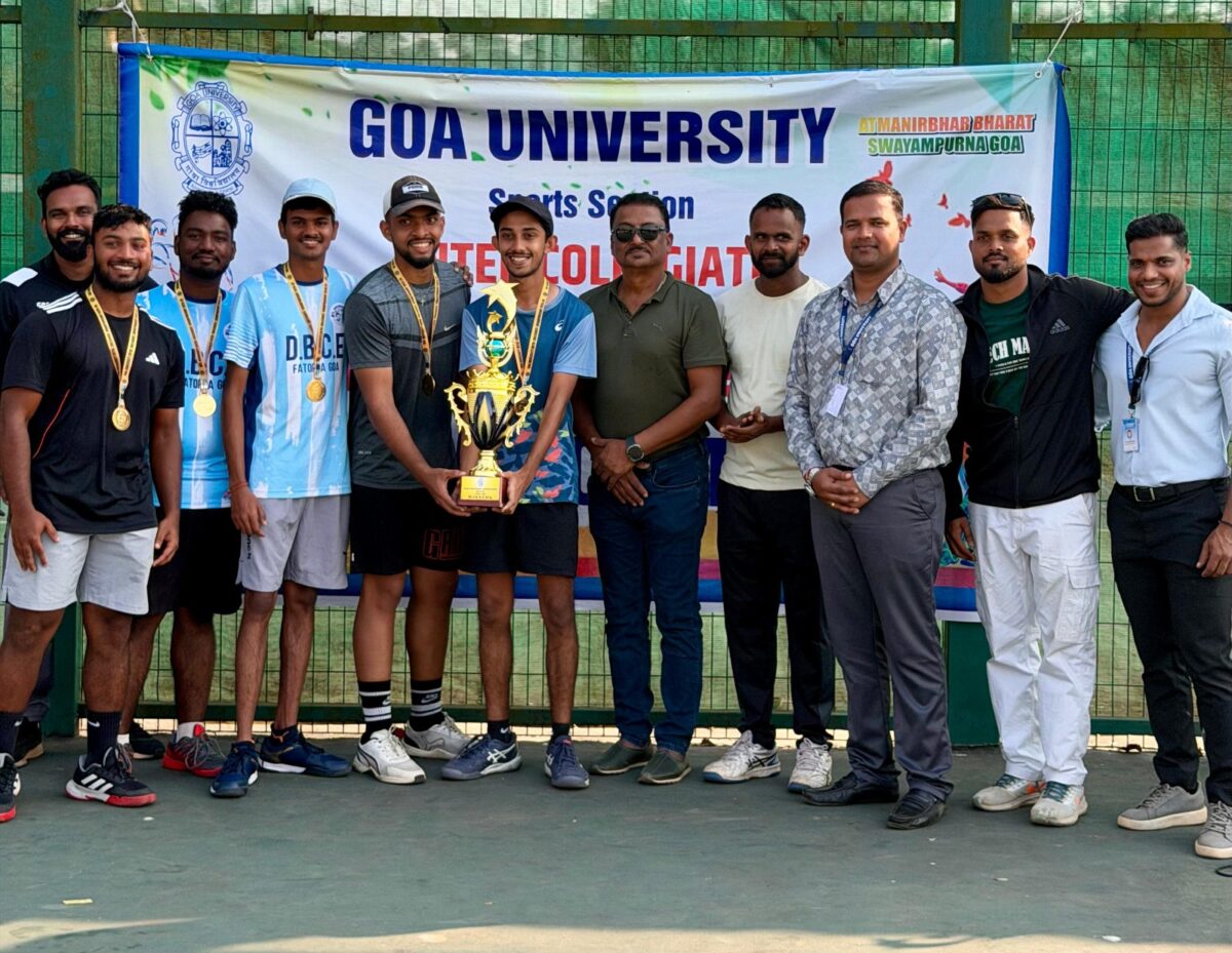 Don Bosco College of Engineering Lifts Goa University Inter Collegiate ...