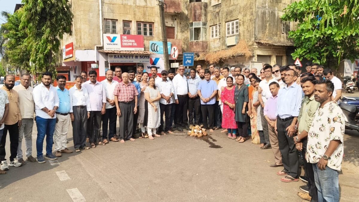 ₹10-crore road beautification project launched in Vasco - Goemkarponn ...